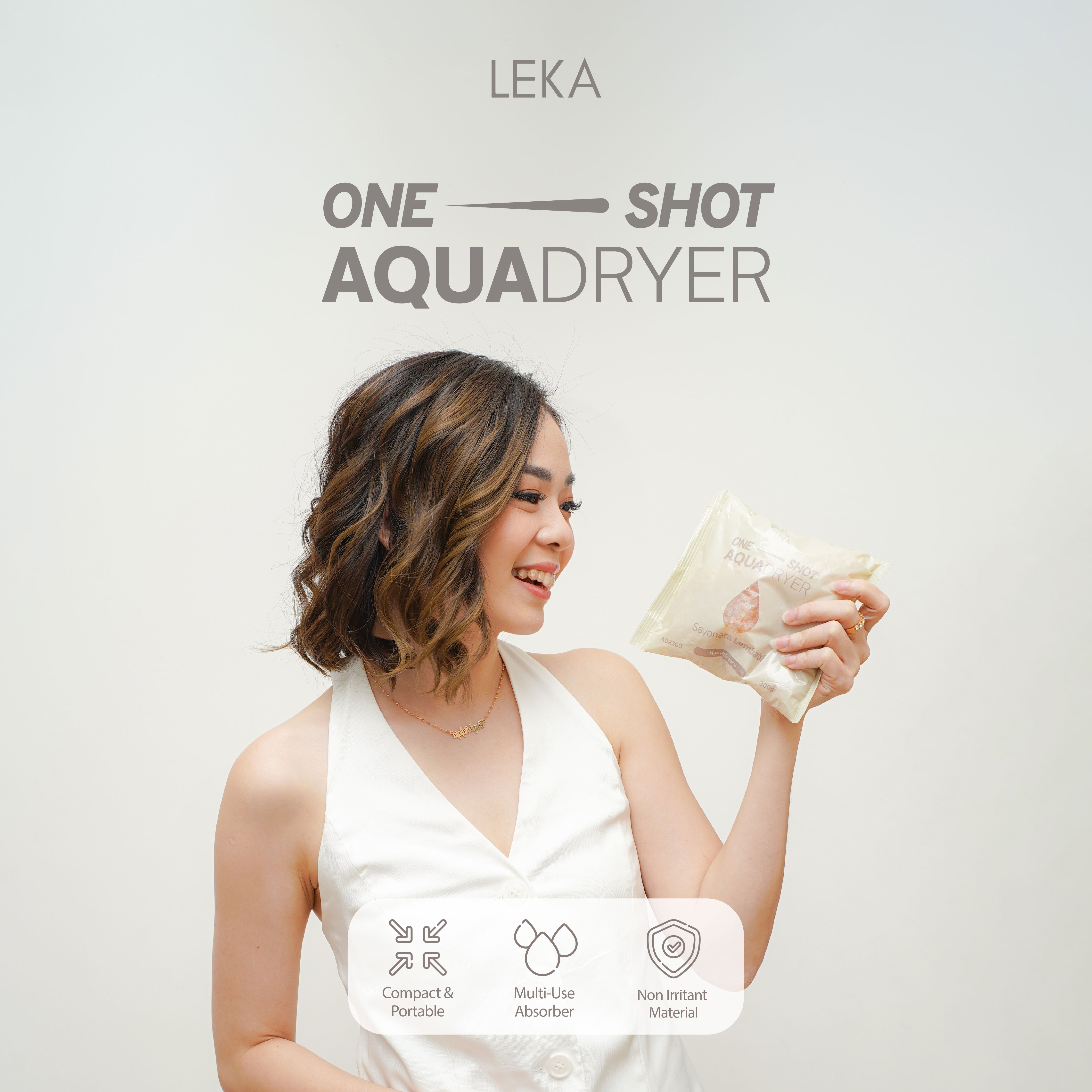 LEKA AD2300 One Shot Aqua Dryer 300gr - Serap Air Lembab Bau Bagus – Tissor-ID